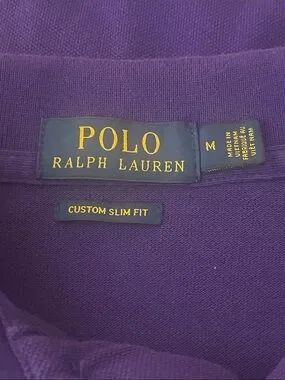 Ralph Lauren | Shirts | Polo Ralph Lauren Purple With Yellow ...